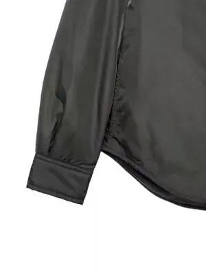 Aspesi Press-stud Curved-hem Shirt