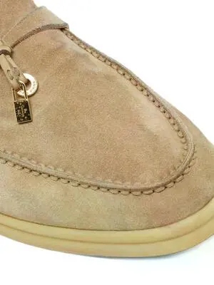 Loro Piana Summer Walk Suede Loafers