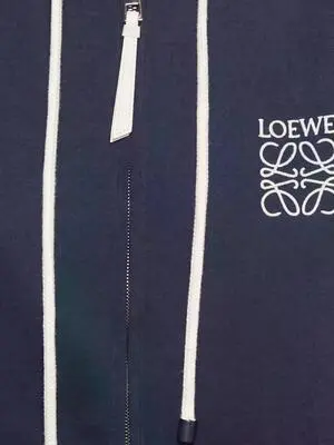Loewe Anagram Side-stripe Hoodie