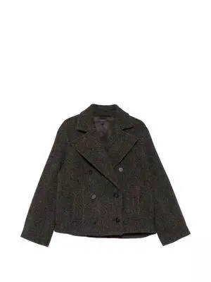 Soeur Joseph Double-breasted Jacket - Brown