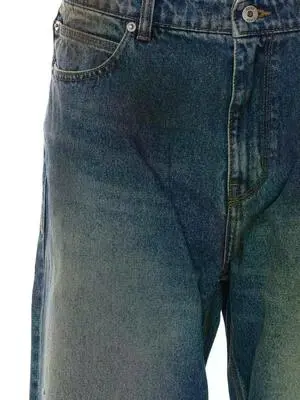 COOR Faded-effect Straight-leg Jeans