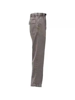 WHITE SAND Fatigue Belted Trousers