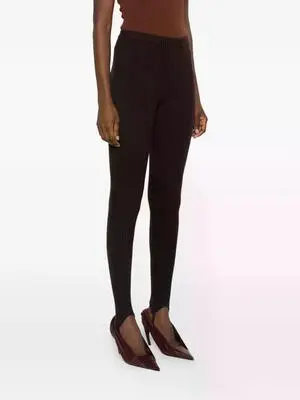 THE FRANKIE SHOP Ribbed Stirrup Trousers