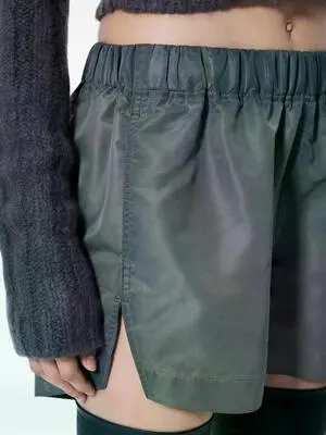 Rick Owens Elasticated-waistband Mini Shorts