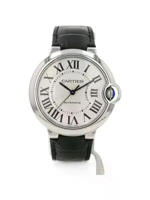 Cartier Ballon Bleu De 36mm Watch - Silver