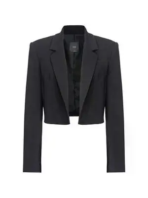 Pinko Cropped Notch-lapel Blazer