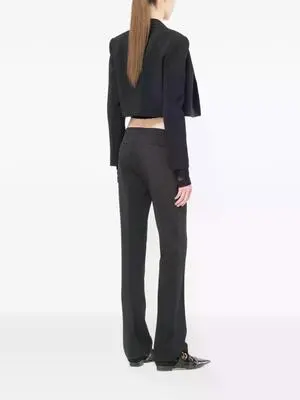 Pinko Cropped Notch-lapel Blazer