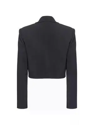 Pinko Cropped Notch-lapel Blazer