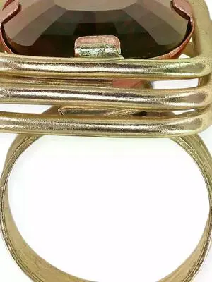 KONPLOTT To The Max Cushion-cut Crystal Ring