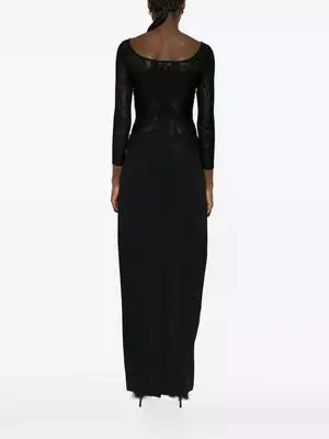 Emilio Pucci Long-sleeve Sheer Top
