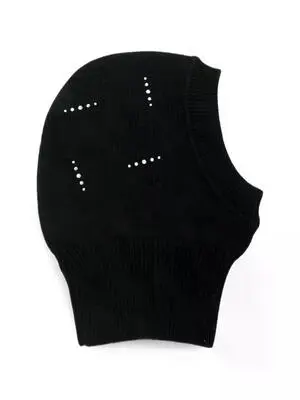 ERNEST W. BAKER Crystal-embellished Knitted Balaclava