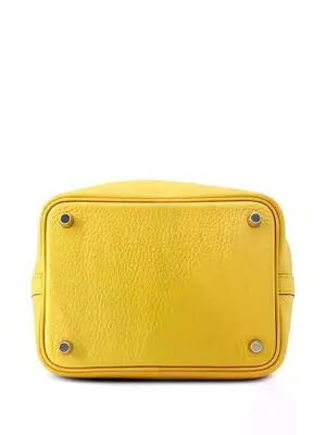 Hermès 2024 Clemence Picotin Lock 18 Handbag - Yellow