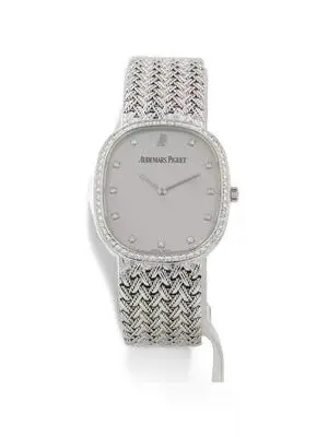AUDEMARS PIGUET 1980 Cobra Diamond 27mm Watch - Silver