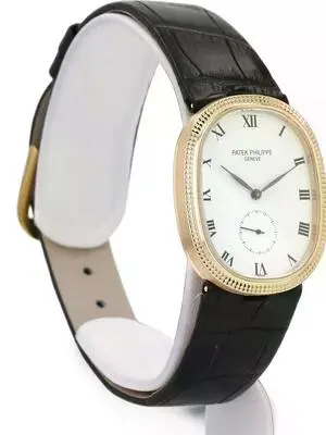 Patek Philippe Ellipse Clous De Paris 32mm Watch - White