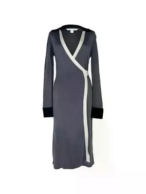 Diane Von Furstenberg Wrap Dress - Grey