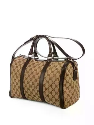Gucci Boston Monogrammed Tote Bag