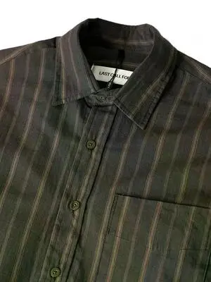LAST CALL FOR Surabaya Striped Shirt - Brown