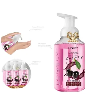 LOVERY Hand Foaming Soap In Black Cherry