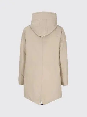 Peuterey Kasa Ki Knee-length Parka With Hood And Fur Collar - Beige