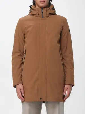 Peuterey Albali Short Hooded Windbreaker Jacket With Primaloft® Padding - Walnut