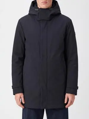 Peuterey Groff Water-repellent Technical Fabric Parka With Detachable Hood - Blue