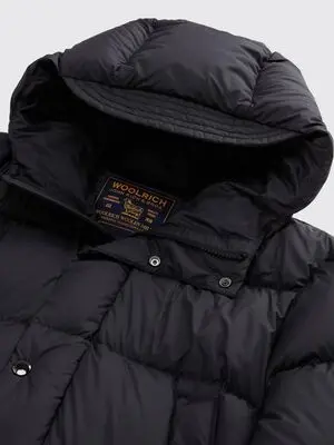 Woolrich Quilted Water-repellent Technical Fabric Puffer Jacket With Padded Hood