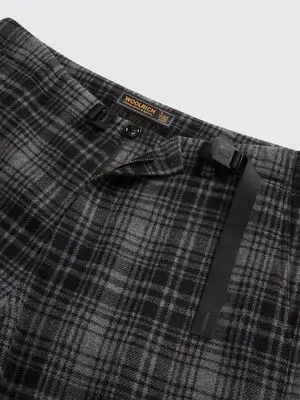Woolrich Prince Of Wales Check Wool-blend Wide-leg Trousers