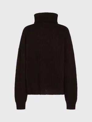 UMA WANG Pure Wool Turtleneck Jumper With Dropped Shoulders