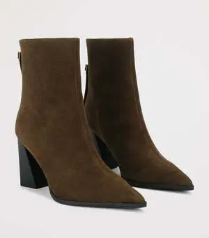 Kurt Geiger Suede Lilly Ankle Boots