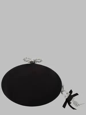 SELF-PORTRAIT Clutch Ovale In Raso