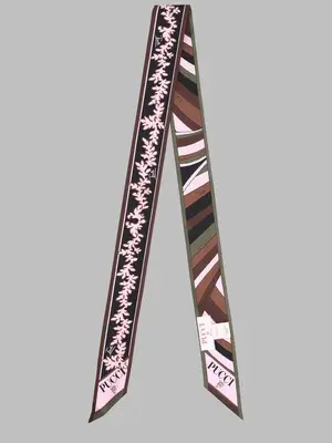 Emilio Pucci Foulard Bandeau Con Mix Di Stampe