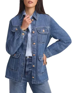 Mint Velvet Denim Shacket