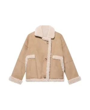 Mint Velvet Faux Fur Lined Reversible Jacket