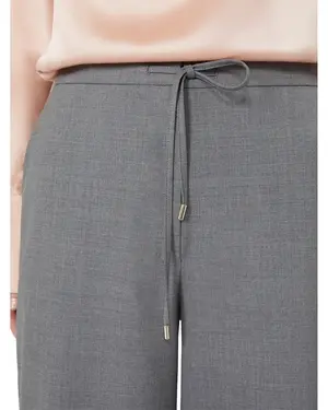 Max Mara Mstdenaro Wool Blend Drawstring Trousers