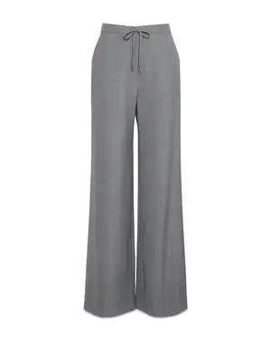 Max Mara Mstdenaro Wool Blend Drawstring Trousers