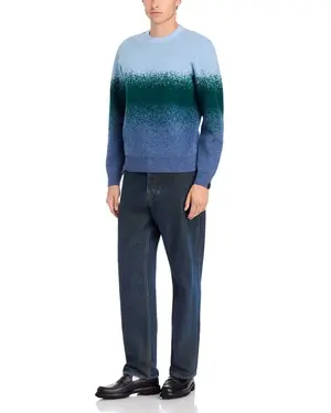 Rag & Bone Ombre Wool Crewneck Sweater