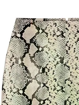 RÓHE Snakeskin-effect Midi Skirt