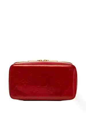 LOUIS VUITTON 2010 Monogram Vernis Jewelry Case Vanity Bag