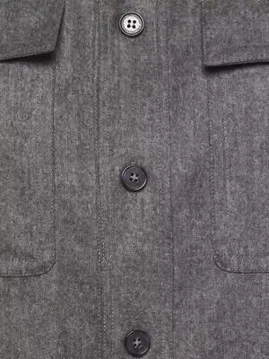 Stella McCartney Military-style Wool-flannel Shirt