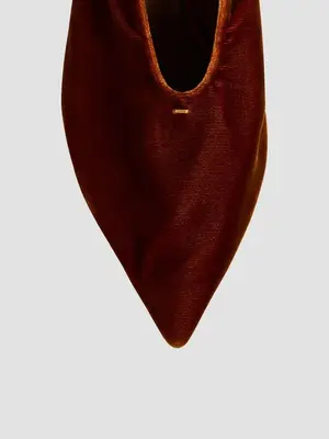 Khaite Miriam 50mm Velvet Pumps