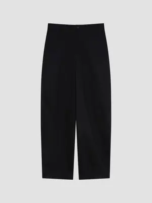 Givenchy Couture Seam Workwear Pants In Cotton - Black