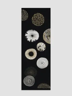 Janavi Circle Merino Wool Circular-medallion Scarf - Black