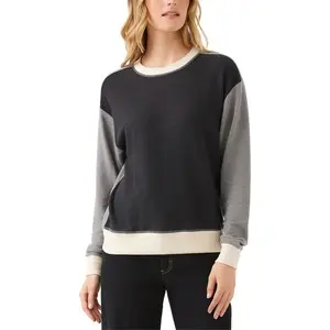 Karen Kane Colorblock Double Knit Sweatshirt - Multi Color