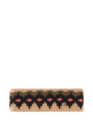 Bogner Loca Cashmere Headband - Camel/olive/black