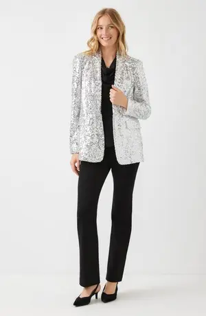 Karen Kane Sequin Blazer