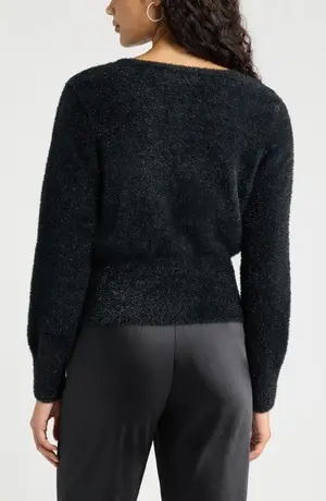 OPEN EDIT Tinsel Cardigan