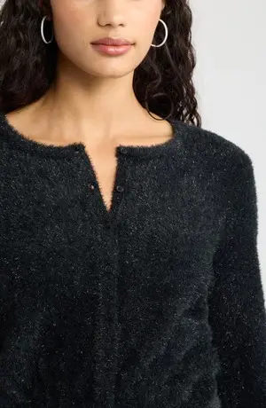 OPEN EDIT Tinsel Cardigan
