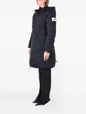 AFTER/LABEL Lofoten Chevron-quilted Hooded Coat