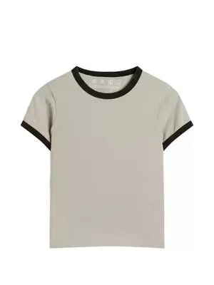 MFPEN Contrast-trim T-shirt - Grey