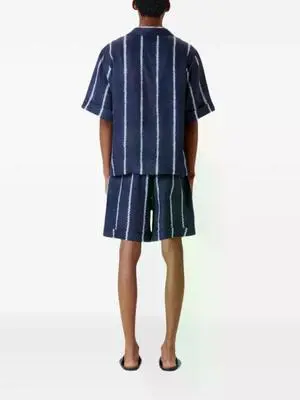 Commas Shibori Stripe Shorts